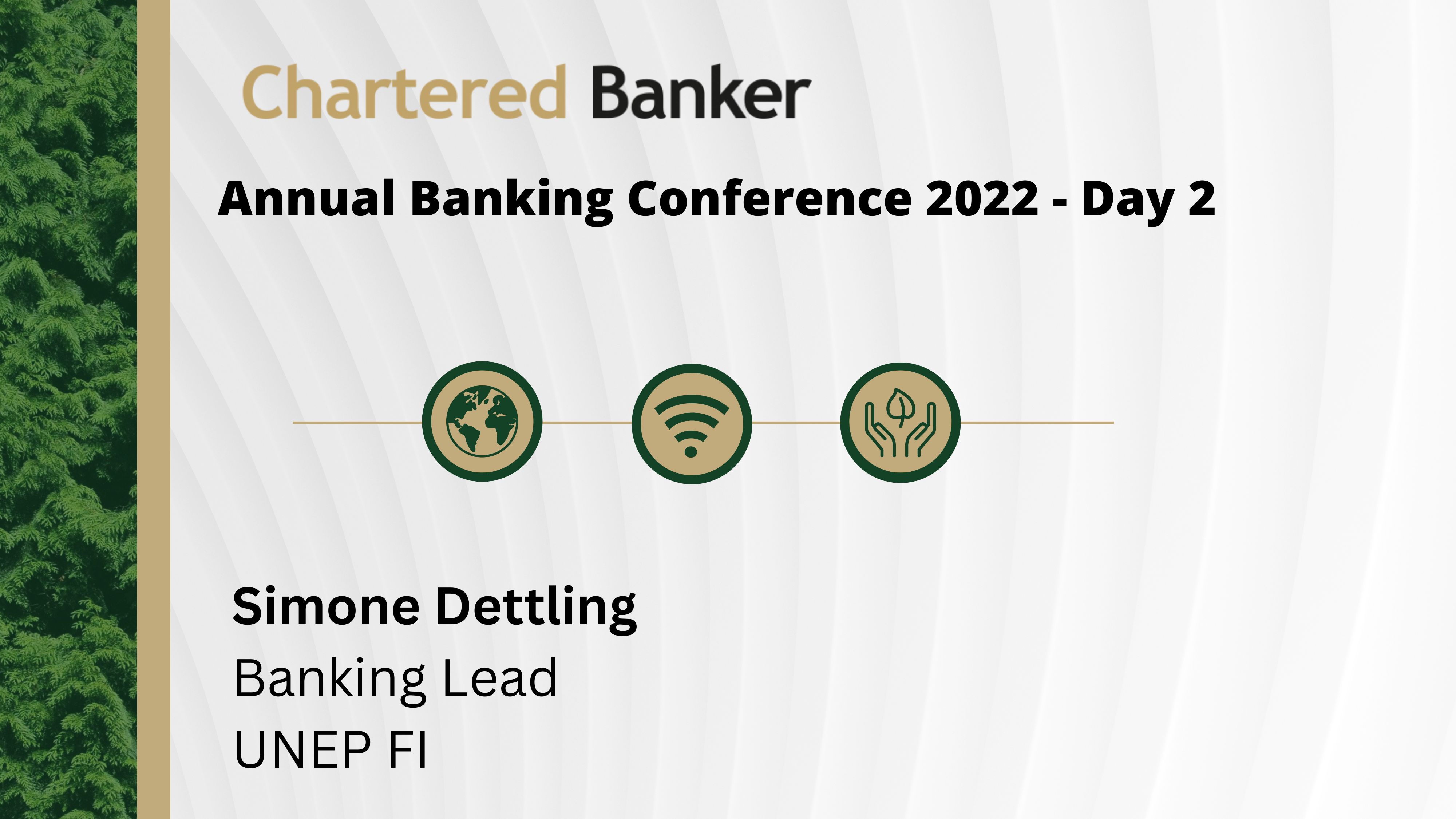 CBI | Annual Banking Conference 2022 - Simone Dettling Keynote Speech