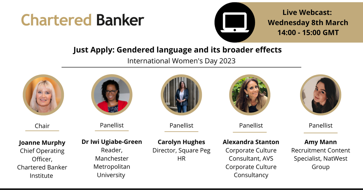 CBI | Just Apply: Gendered language and its broader effects