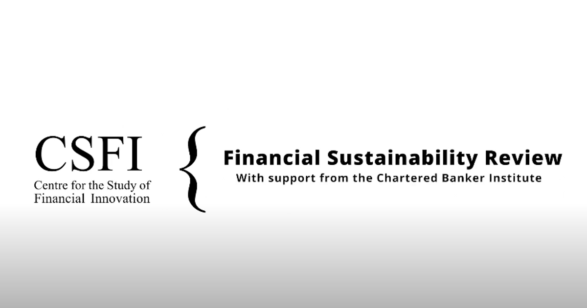 CBI | Financial Sustainability Review: with Ben Caldecott, Daniela ...